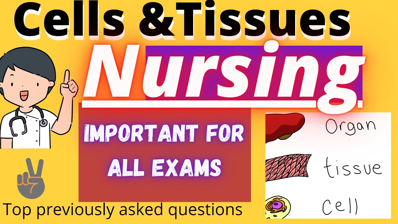 Cell & Tissue Important Questions with Explanation || Nursing exams ...