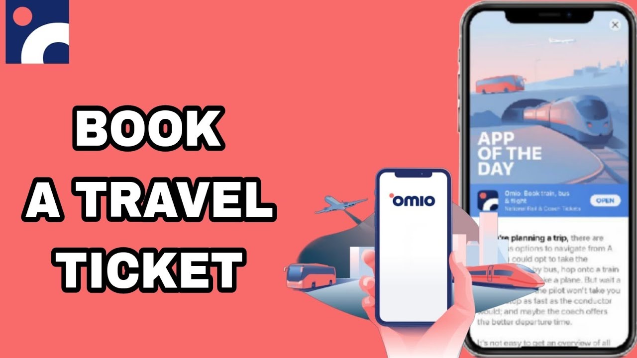How To Book A Travel Ticket On Omio App - YouTube