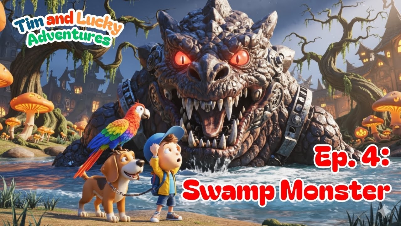 Swamp Monster | Tim and Lucky Adventures: Halloween Season 2 Full ...