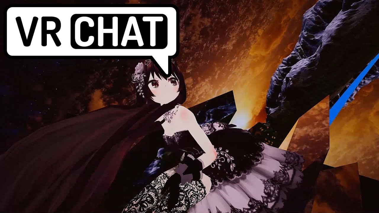 VRChat - Aerial Dance in Sola Sunset - YouTube