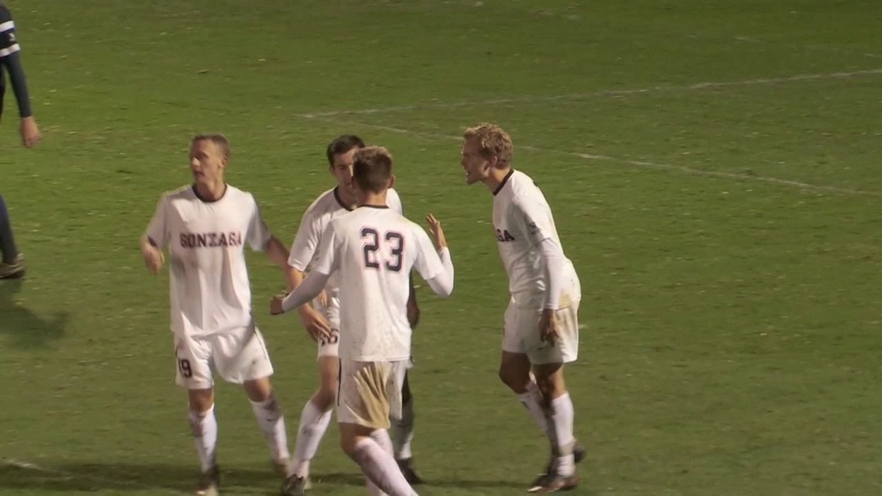 Highlights - Gonzaga Men's Soccer vs San Diego, October 28, 2016 - YouTube