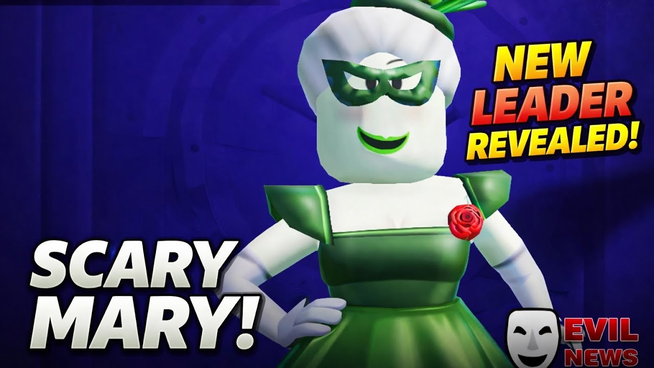 BREAKING NEWS! Scary Mary Becomes the New Leader | Roblox Break In 2 ...