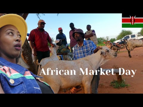 Somalis And Kambas Goat Market In Mutha, Kitui County,My Kenya Village ...