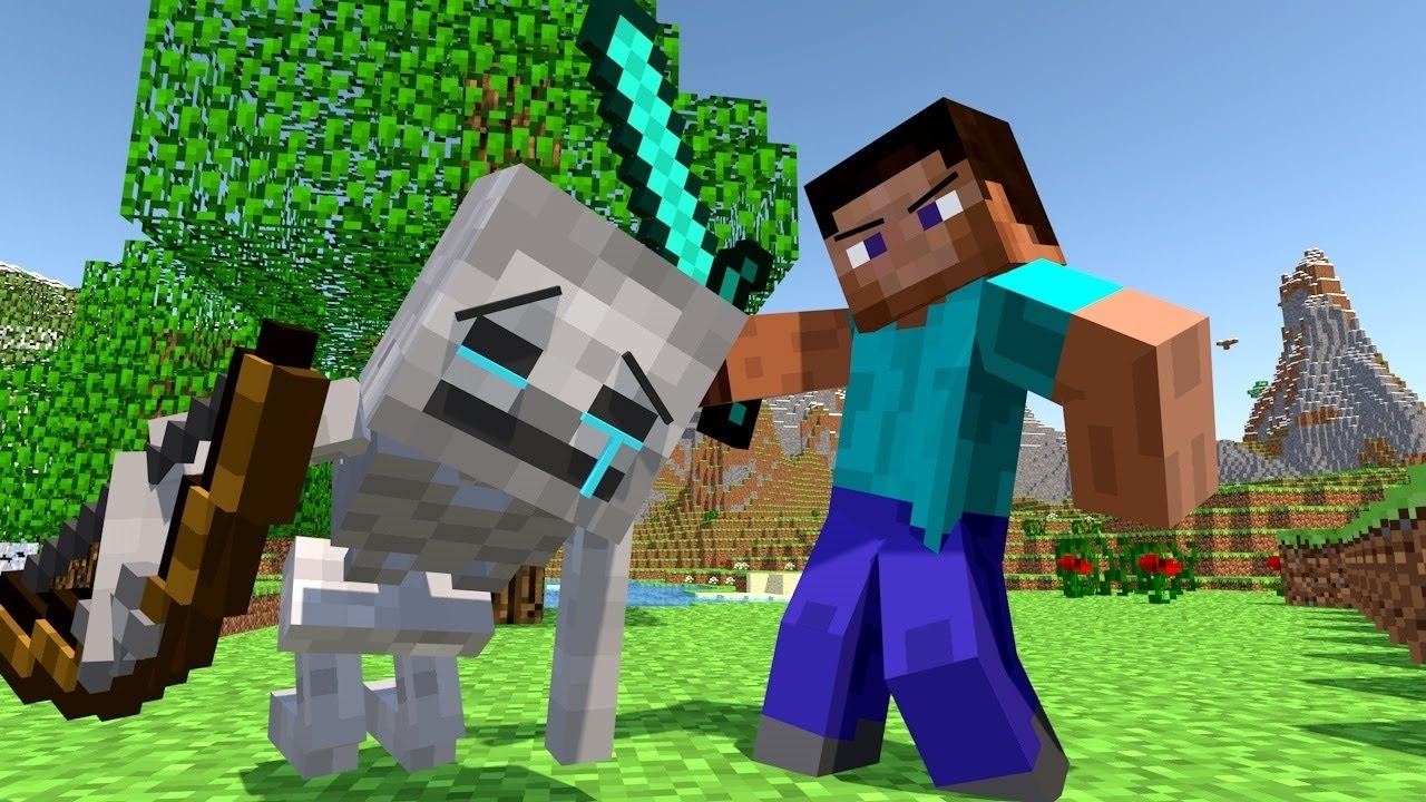 Skeleton Life 2 - Craftronix Minecraft Animation - YouTube