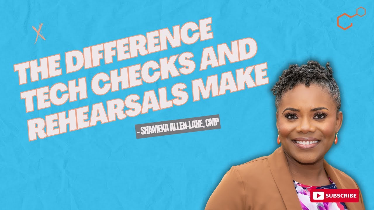 The Difference Tech Checks and Rehearsals Make - YouTube