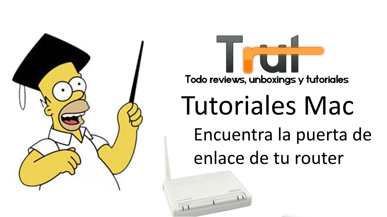 [Tutorial] Encuentra la puerta de enlace de tu router en Mac - YouTube