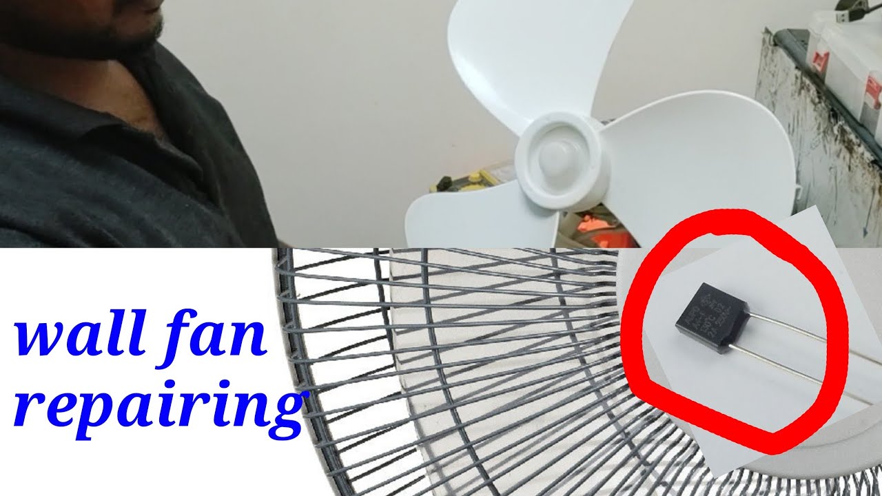 🤔wall fan thermal fuse replacing🤩👍🏻👌🏻 - YouTube