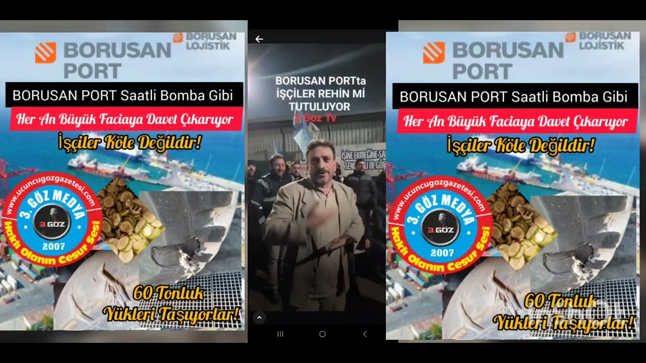 BORUSAN PORT'TA CAN GÜVENLİĞİ YOK! - YouTube