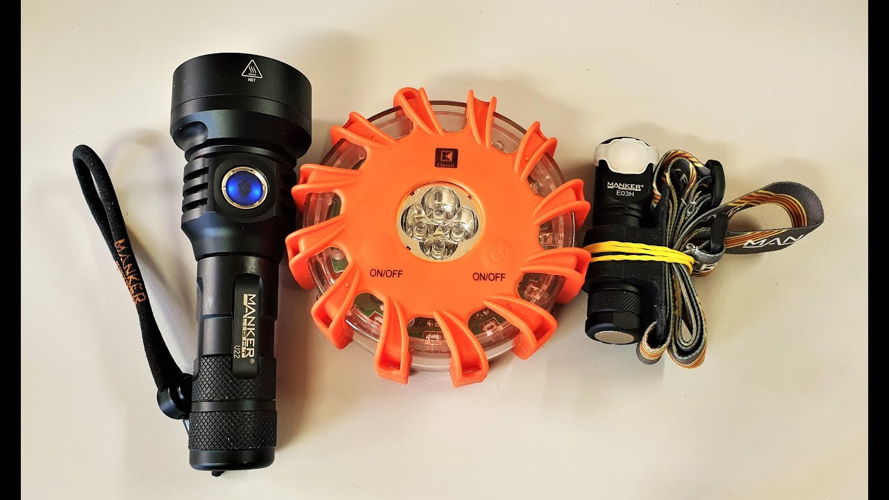 Road safety - Flashlights and road emergency lights - YouTube