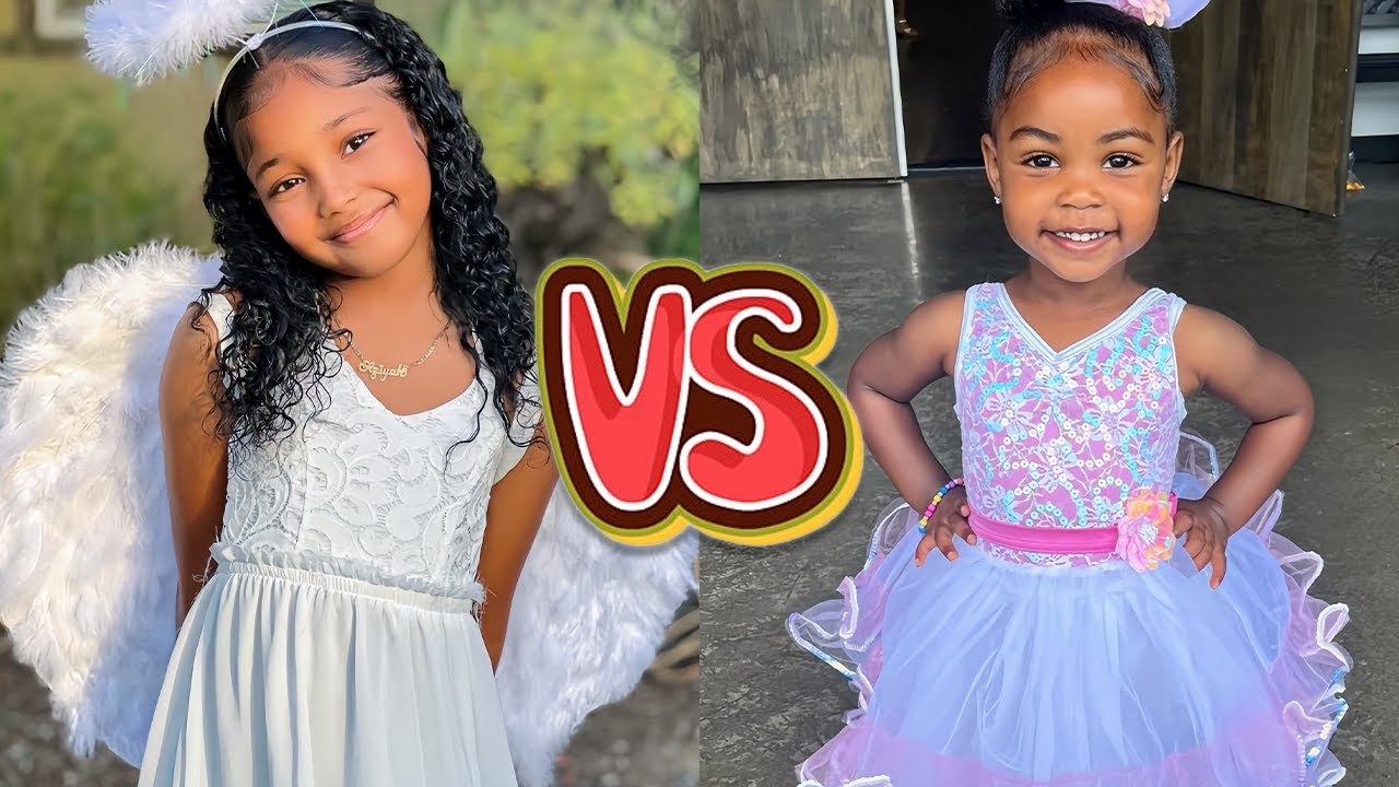 Aziyah Zaliyah VS Mora.Face (The Sales Family) Stunning Transformation ...