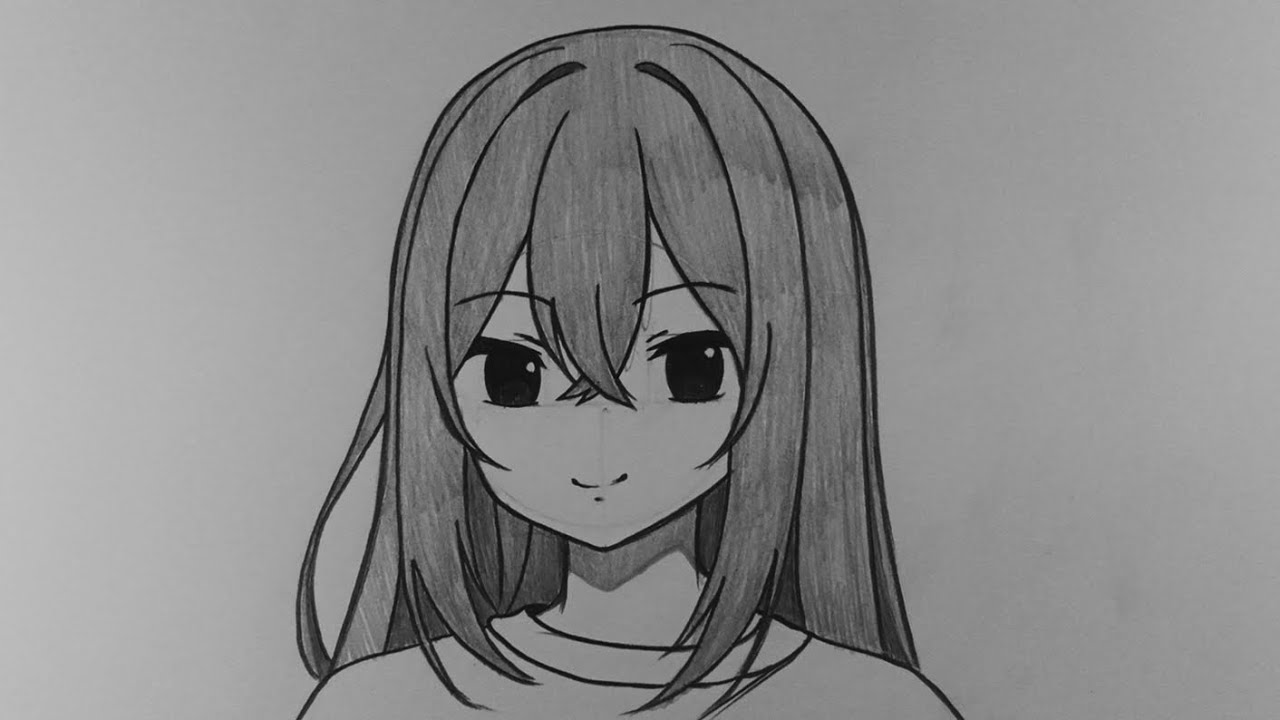 Cara menggambar anime cewek mudah untuk pemula langkah demi langkah ...