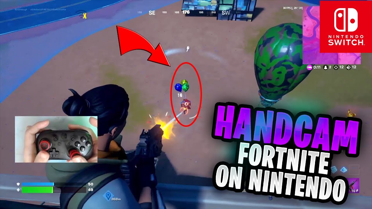 Fortnite on the Nintendo Switch Pro Controller #441 - YouTube