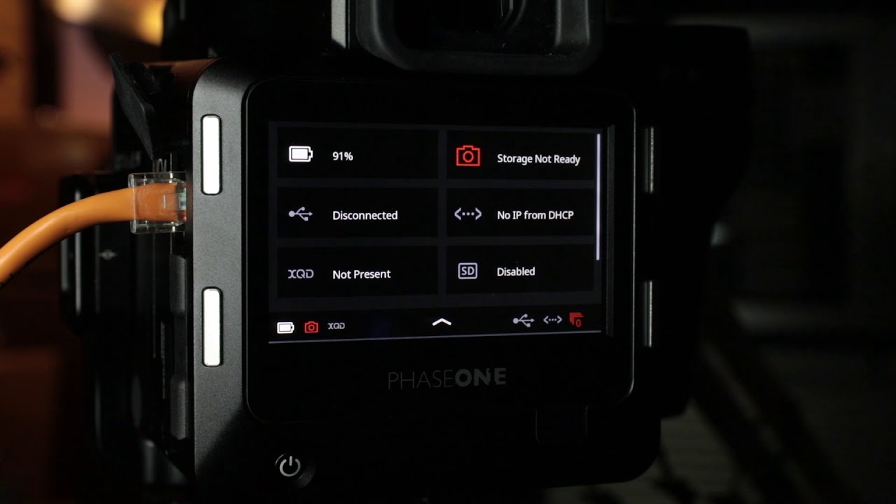 Phase One IQ4 - How To Setup Desktop Ethernet Tethering - YouTube
