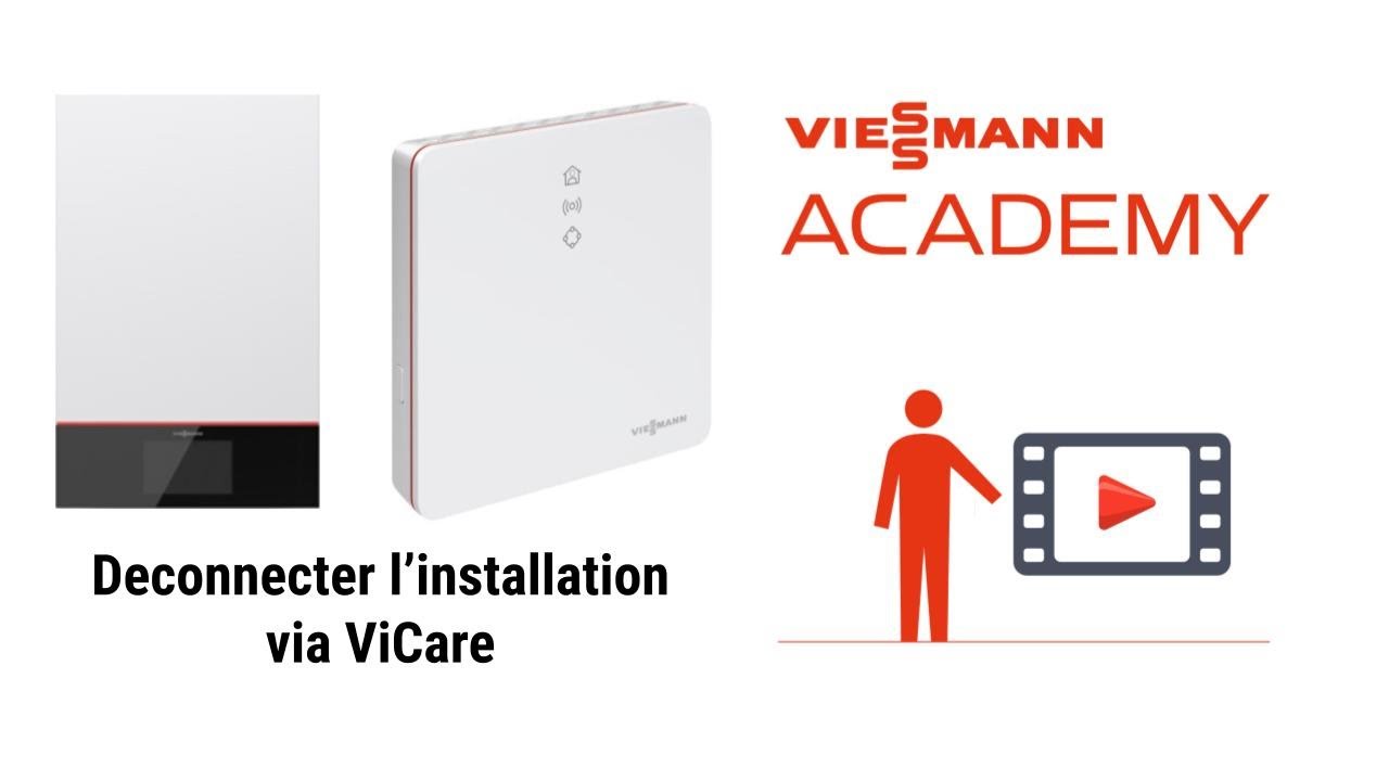 Viessmann ViCare Application : Déconnecte / libérer le système via ...