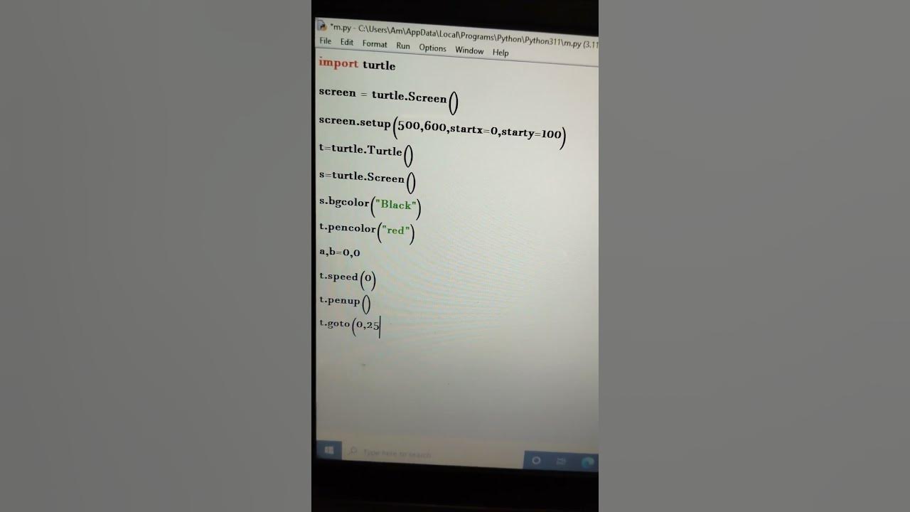 🔥🔥drawing Virus Using Python🔥🔥viralviralshorts Pythonpythonshorts Youtube