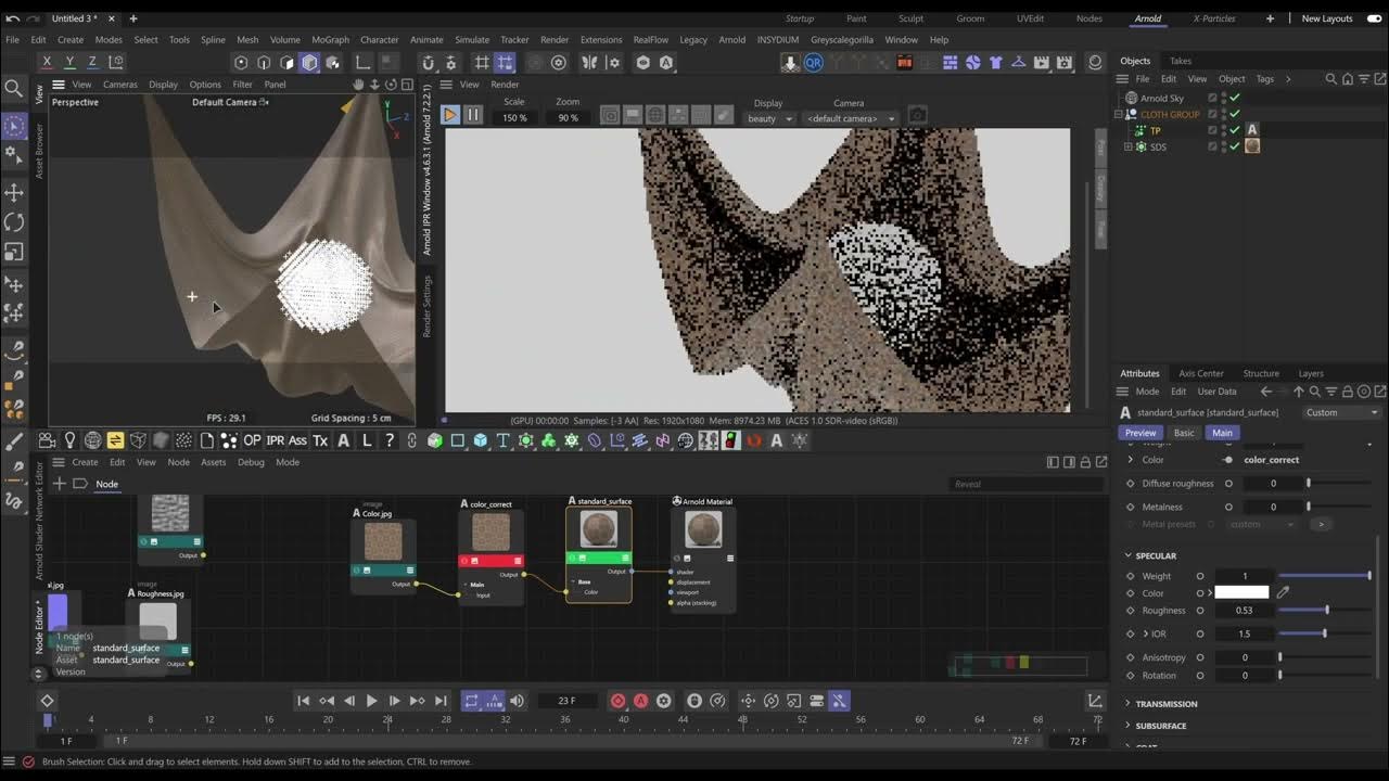 Arnold Basic | Rendering | Tutorial | Project Files | Cinema4D | 2023 - YouTube