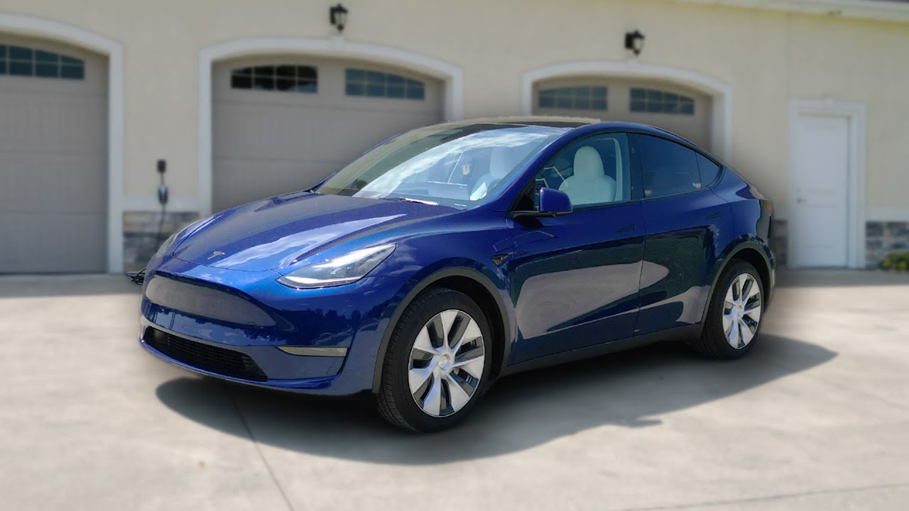 NEW Tesla Model Y Long Range AWD | Full Tour - YouTube