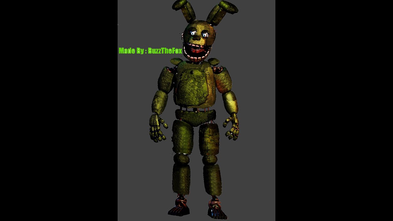 fixed spring bonnie /springtrap - YouTube