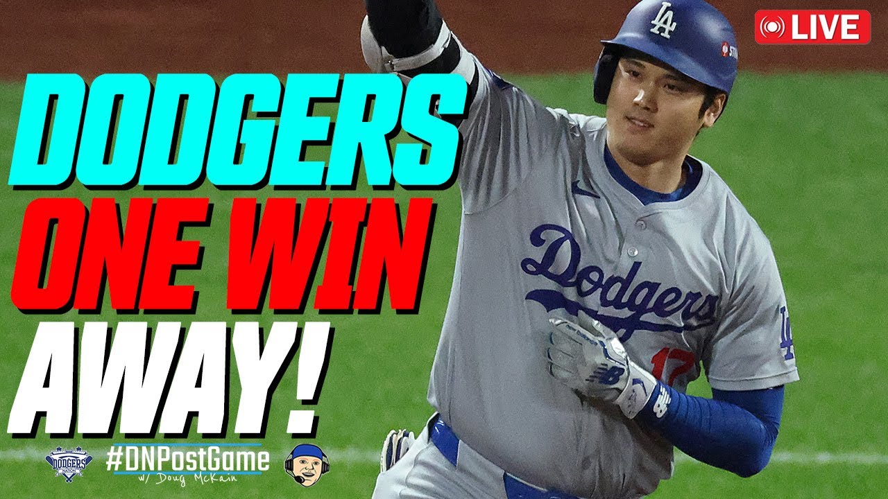 Dodgers Win NLCS Game 4! Ohtani Homers, Mookie Goes Off, Yamamoto Gets ...