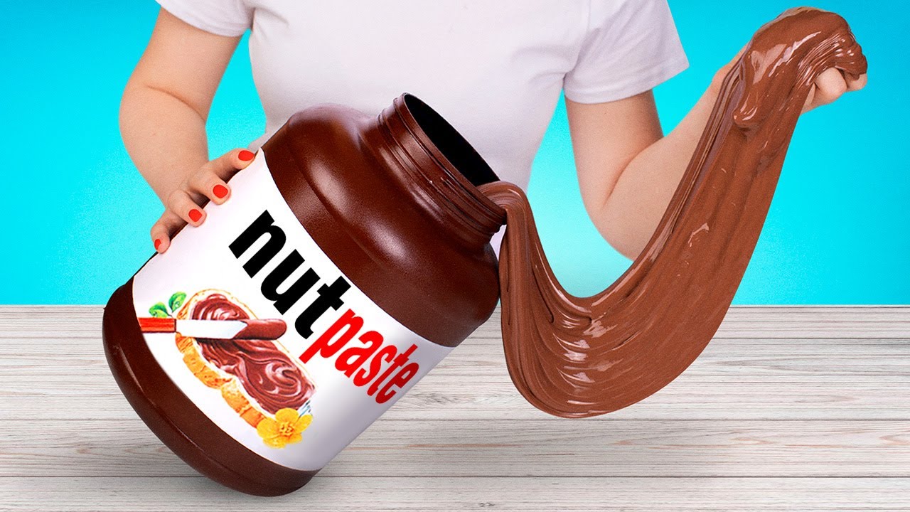 Giant Slime That Looks Just Like Nut Paste - YouTube