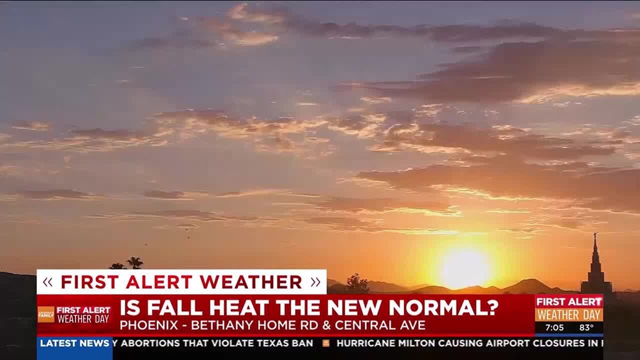 Is fall heat the new normal for Phoenix? - YouTube