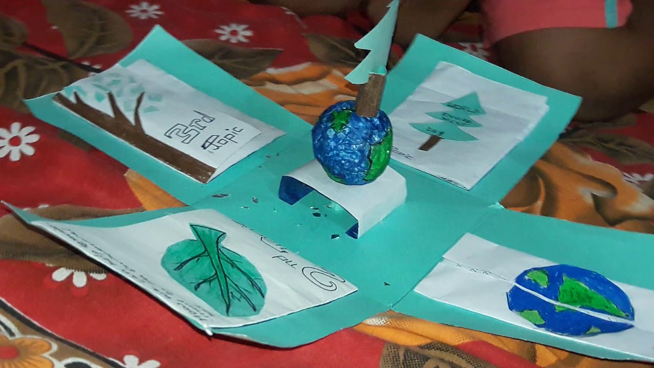 World environment day project - YouTube