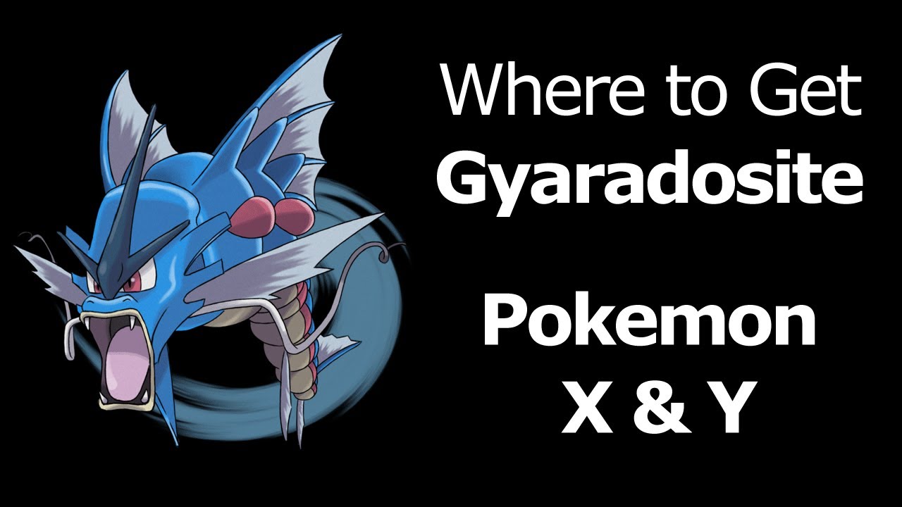 Pokemon X And Y Mega Evolution Gyarados