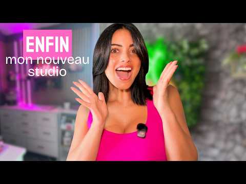 J'AI TOUT CHANGÉ 😱  MON STUDIO DE TOURNAGE EST PRÊT !!!!!