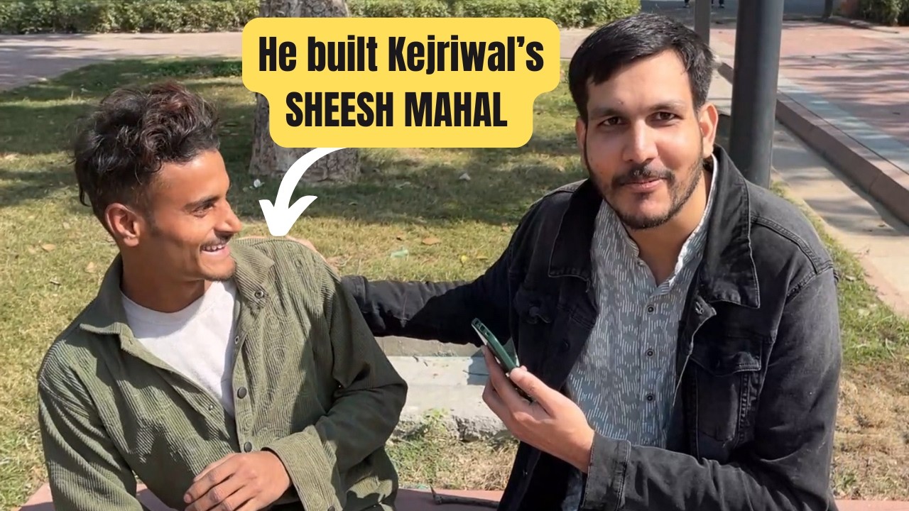 The Man who built Kejriwal's 44 Crore Sheesh Mahal | Delhi Elections ...