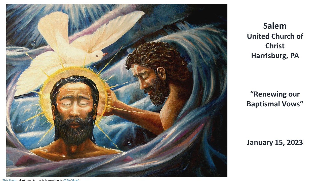Renewing our Baptismal Vows - YouTube