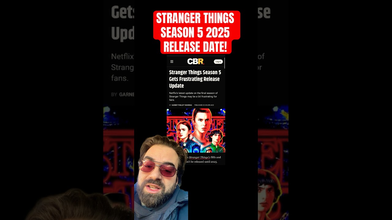 STRANGER THINGS SEASON 5 2025 RELEASE DATE! #shorts - YouTube