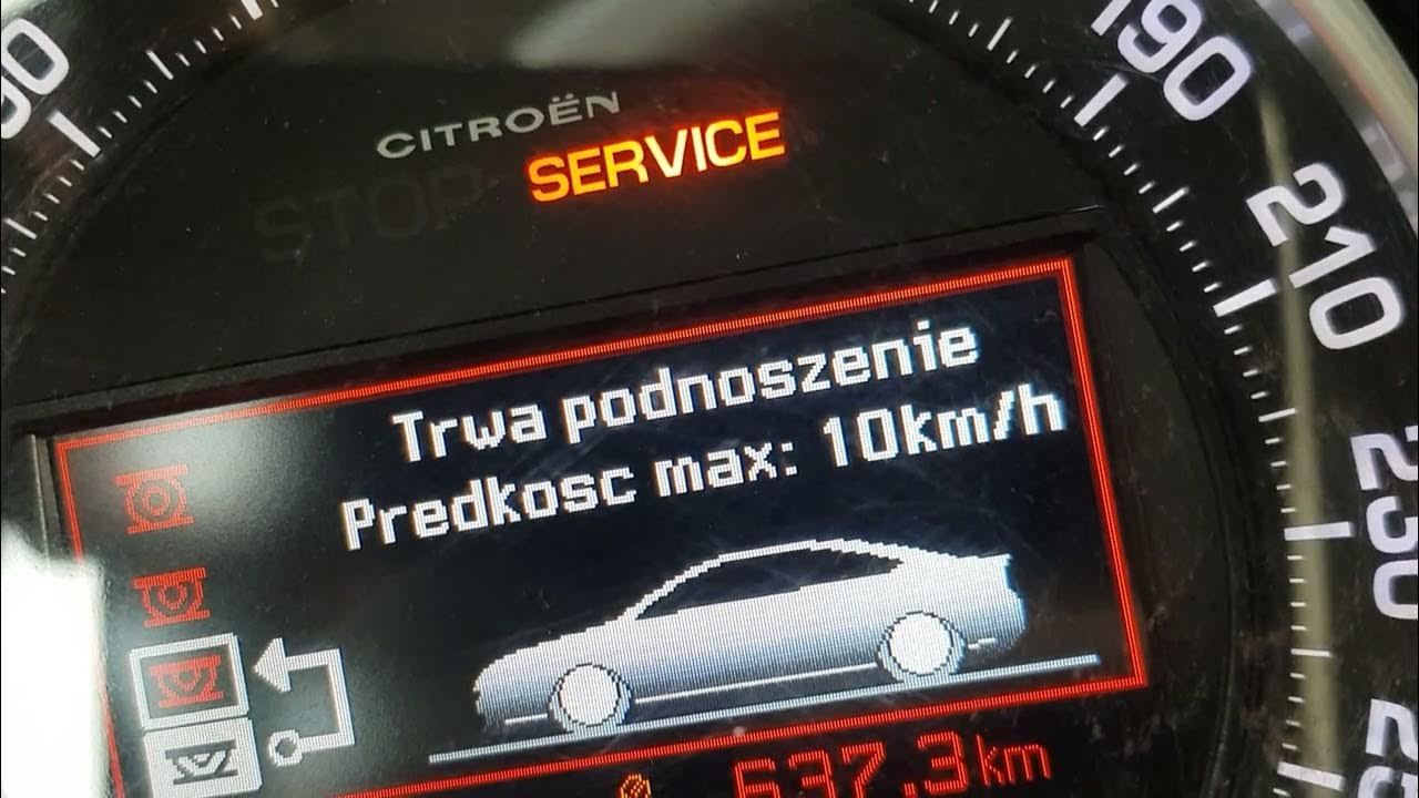 POV: every polish citroen c5 driver. Polskie menu licznik - YouTube