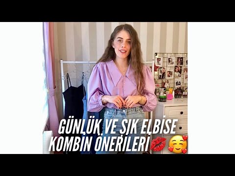 GÜNLÜK VE ŞIK ELBİSE KOMBİN ÖNERİLERİ 💃🏼6 FARKLI KOMBİN