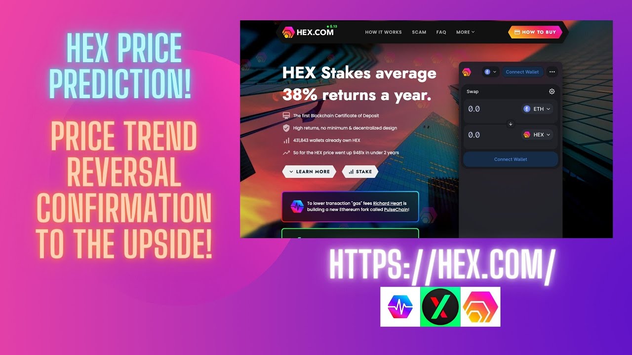 Hex Price Prediction! Price Trend Reversal Confirmation To The Upside ...