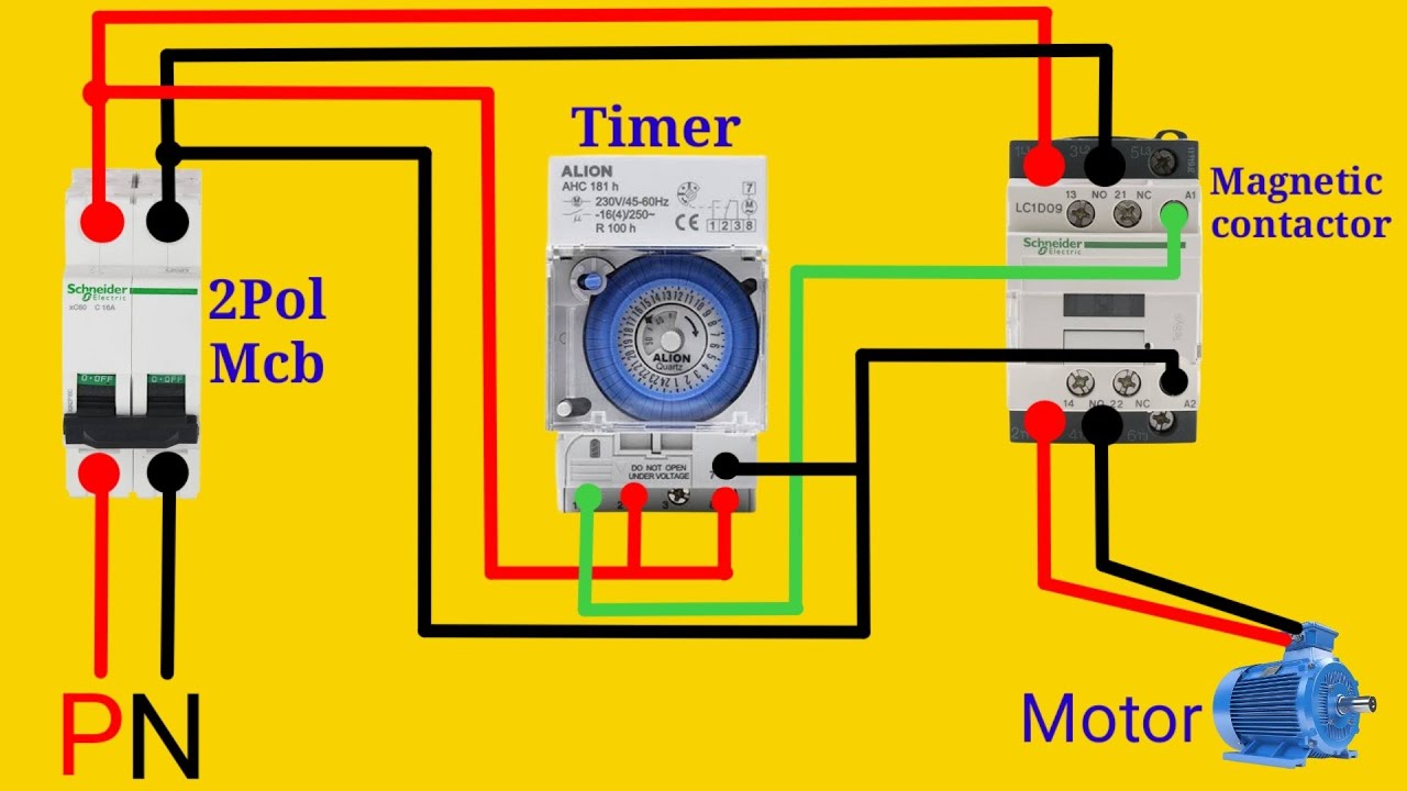 This Easy To Follow Mechanical 24 Hour Timer Wiring Diagram Can Help