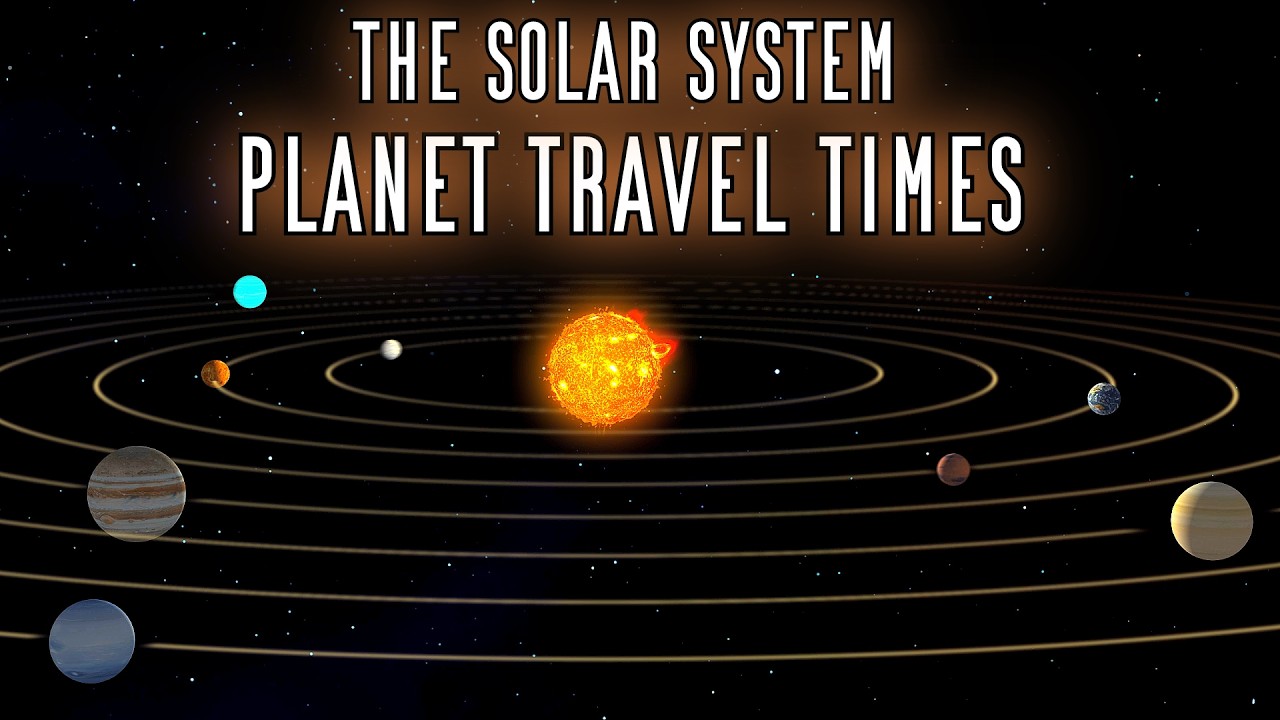 Space Travel: How Long to Reach Each Planet in Our Solar System? - YouTube