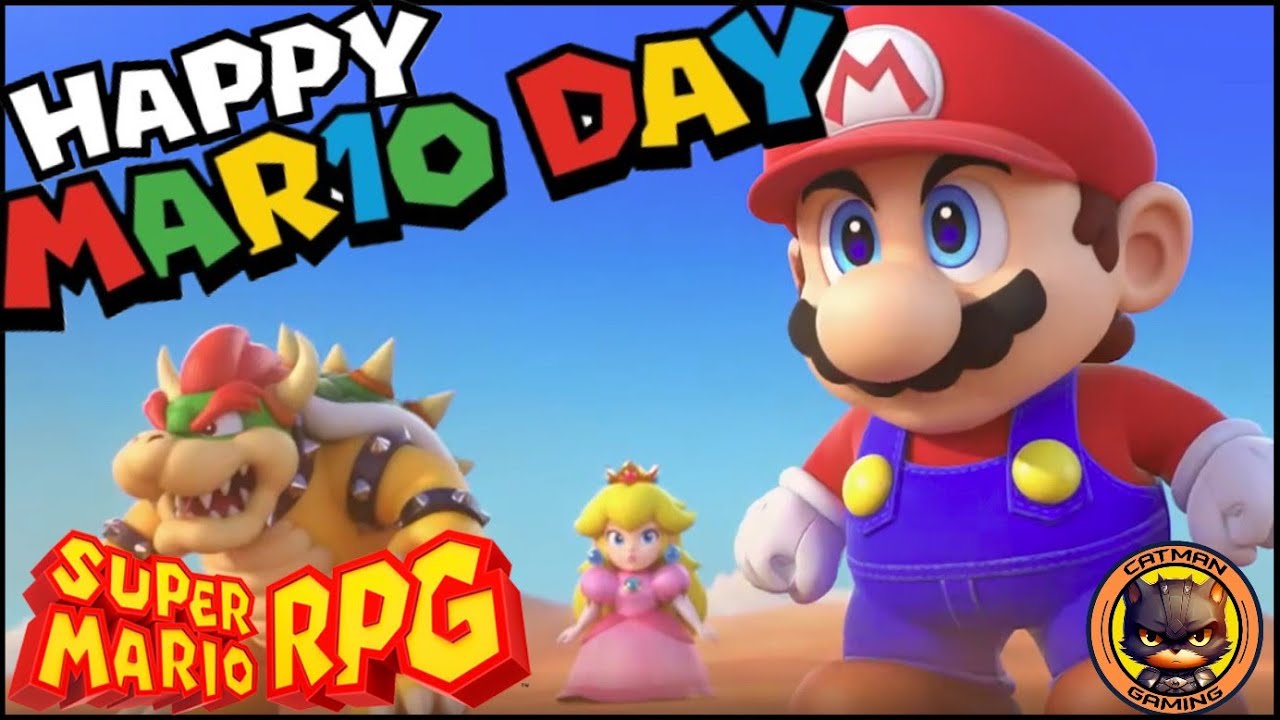 🔴Celebrating MAR10 DAY!! | SUPER MARIO RPG (Nintendo Switch) | - YouTube