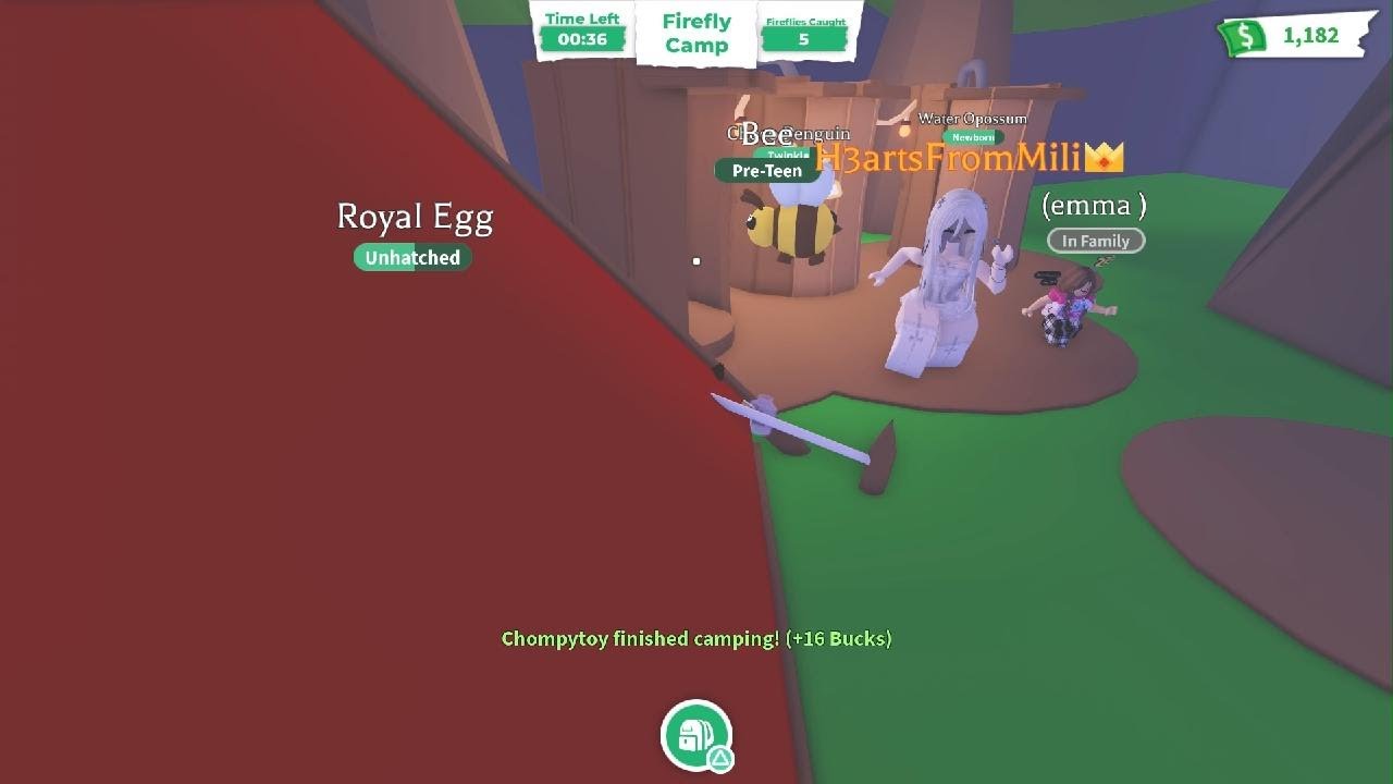 Roblox Adopt Me Chompy and Pets Friends In Camping Sick - YouTube