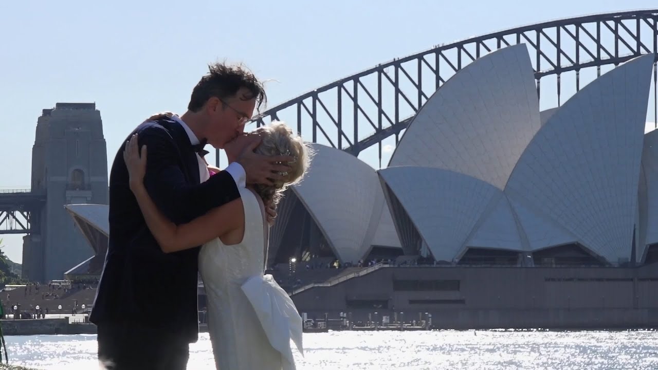 Handa Opera on Sydney Harbour | On-stage wedding - YouTube