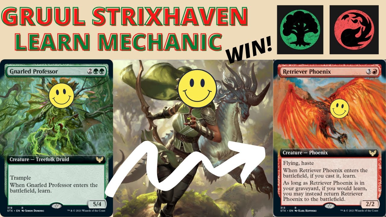 Gruul Midrange Strixhaven Standard - Learn Mechanic! Green ...