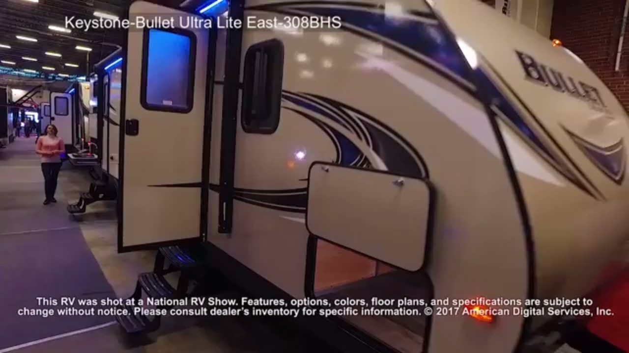 Keystone-Bullet Ultra Lite East-308BHS - YouTube