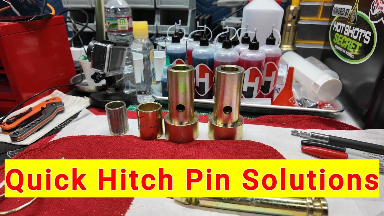 Quick Hitch Pin Options & Solutions - YouTube