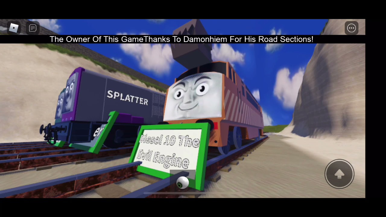 Thomas and the magic railroad (Roblox diesel 10’s plane remake) - YouTube