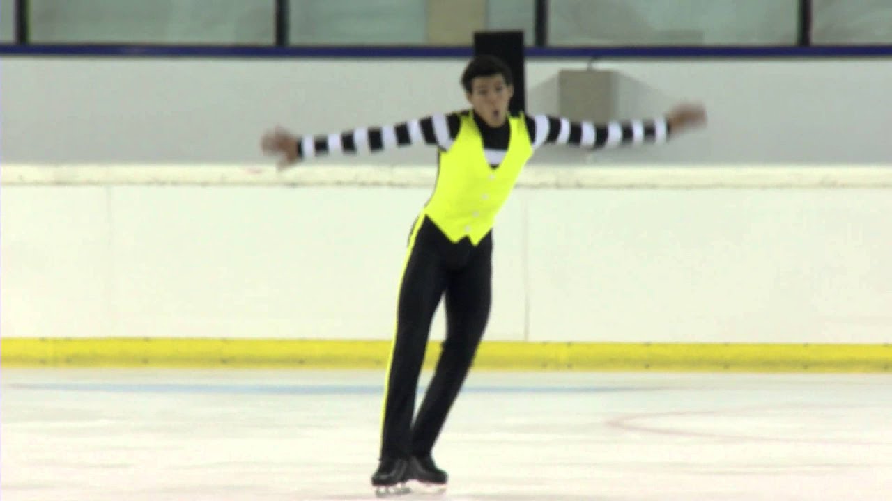 2015 ISU JGP - Logroño Men Short Program Hector ALONSO SERRANO ESP ...