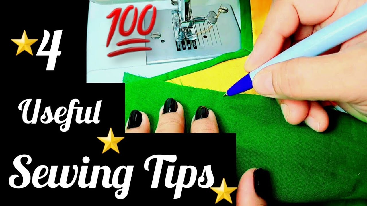 4️⃣💟SIMPLE SEWING TIPS AND TRICKS THAT WILL CHANGE YOUR SEWING STYLE ...