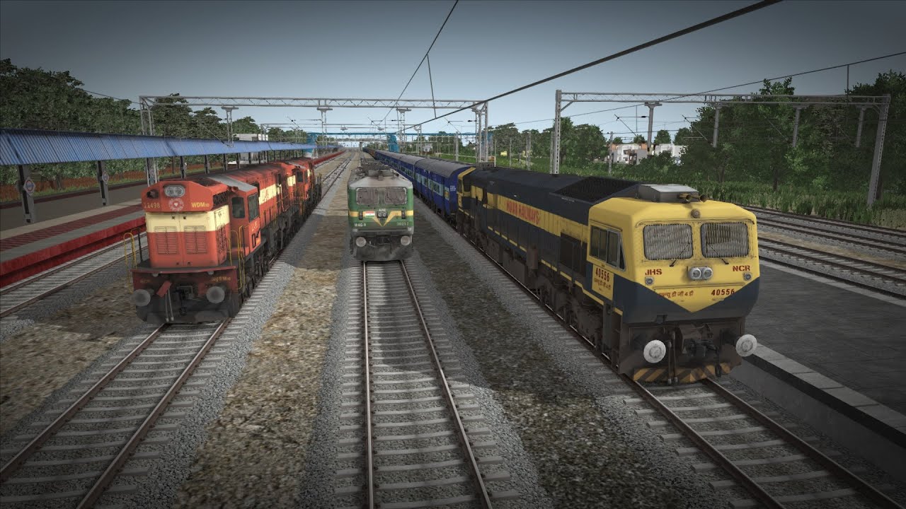 WDG4D with 22960 Vadodara Intercity SF Express Ahmedabd jn Train ...