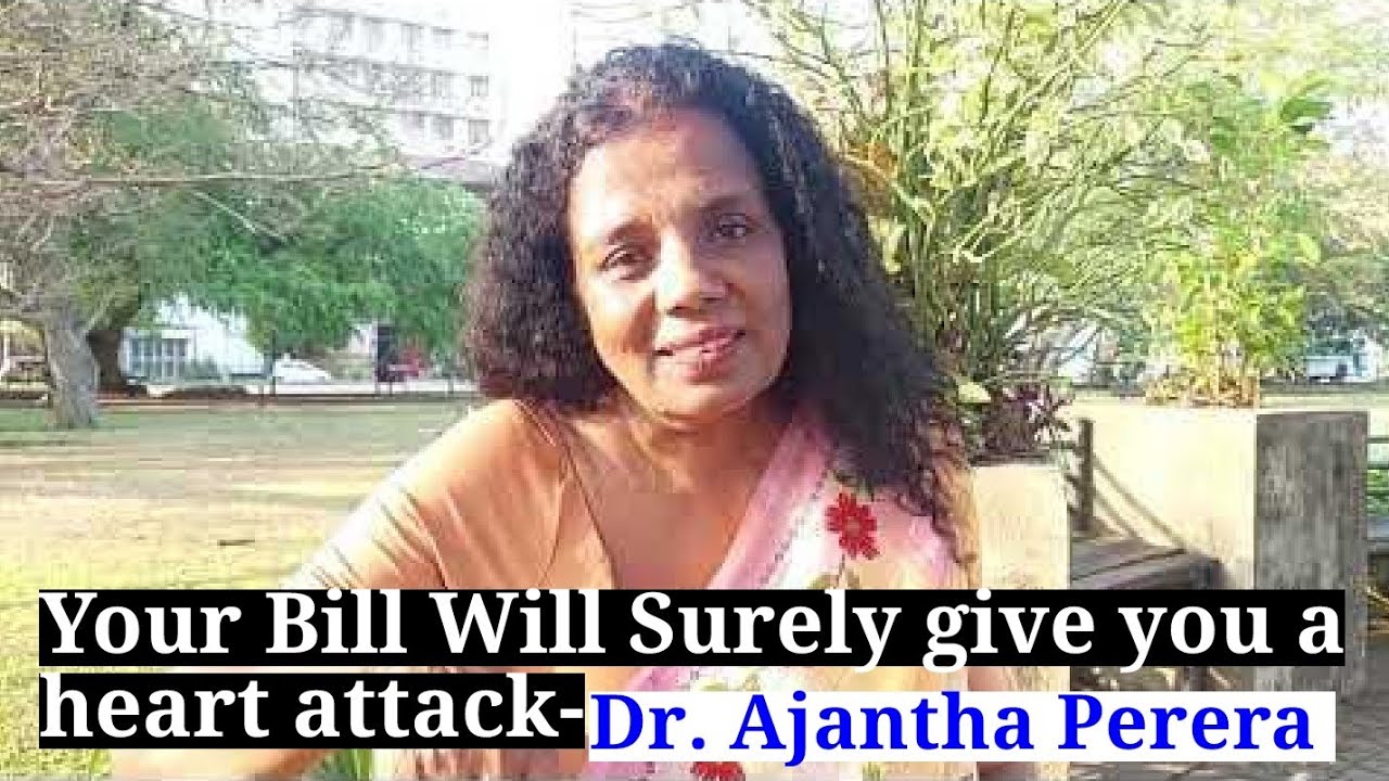 Your Bill Will Surely give you a heart attack, get on the street-Dr ...