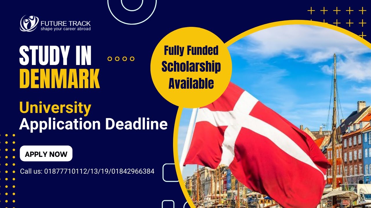 Application information for student visa in Denmark for the September 2023 intake - YouTube