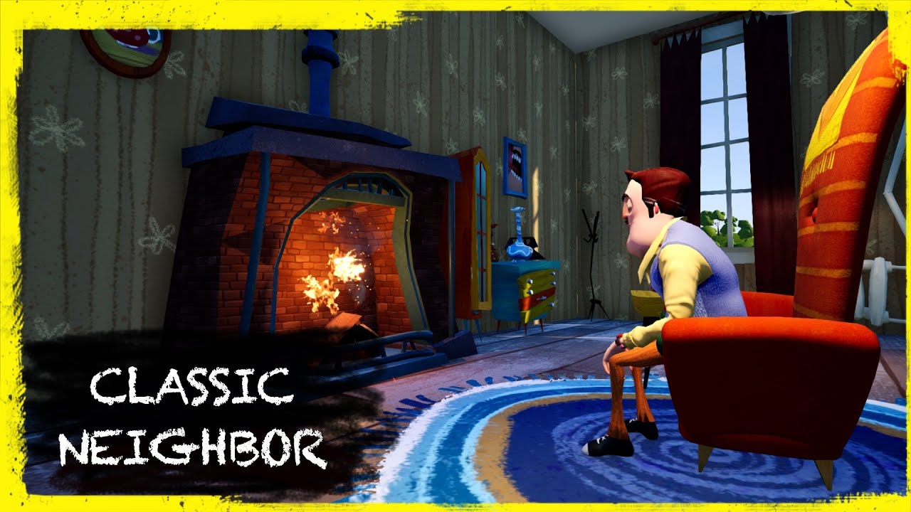 HELLO NEIGHBOR MOD: ALL CUTSCENES IN CLASSIC NEIGHBOR - YouTube