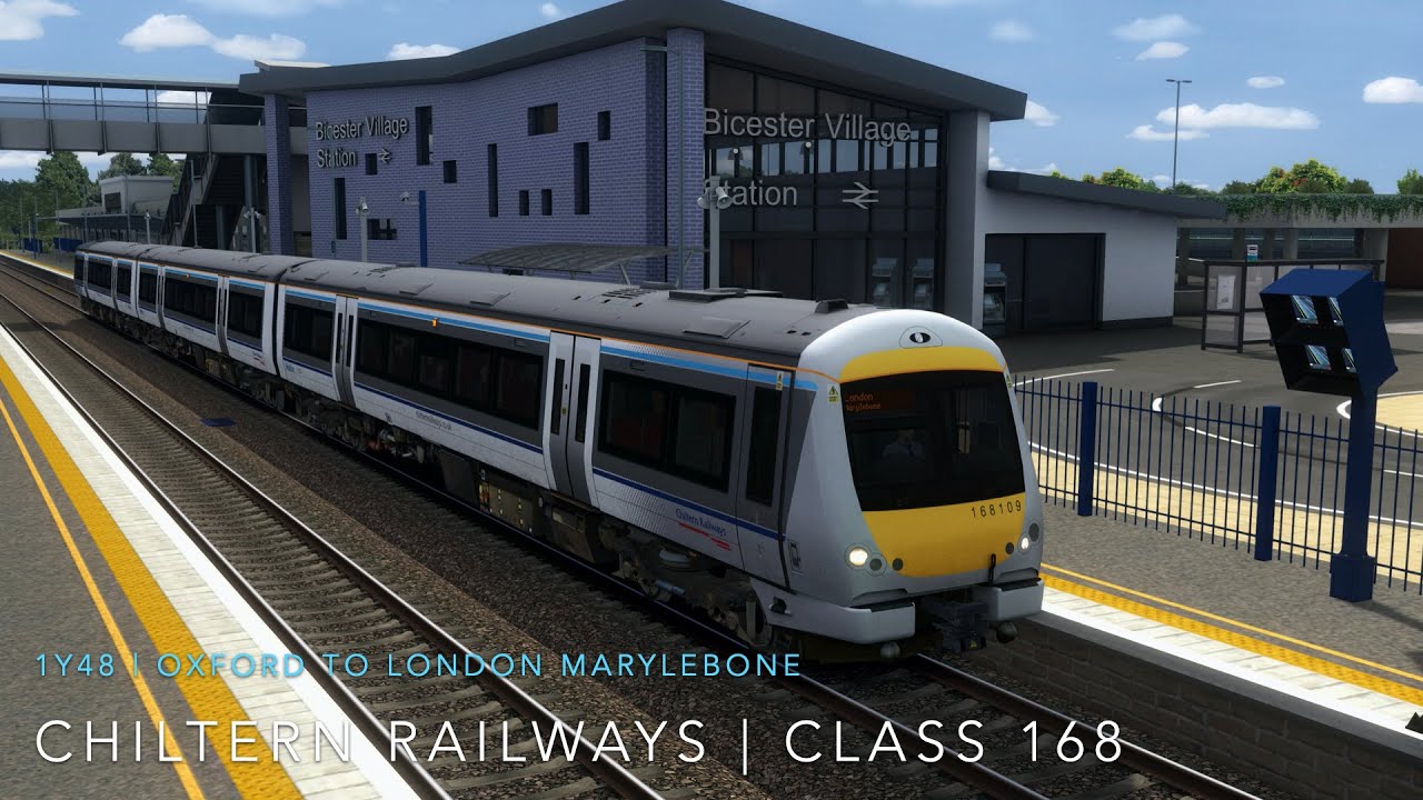 Train Simulator 2020: AP Class 168 | Oxford to London Marylebone - YouTube